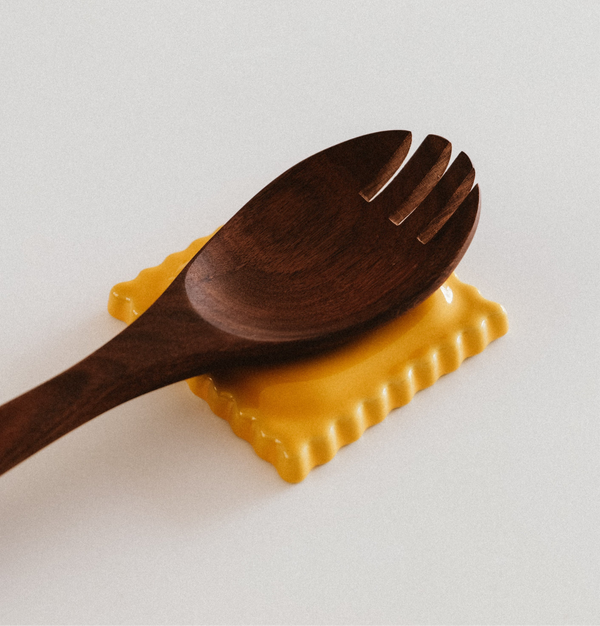 Solid Colors Raviolis Spoon Rest – BooBooClay